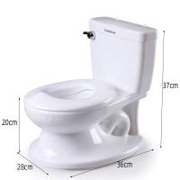 China Ouninbear Plastic Handle Button Baby Potty Training Toilet with Training Potty Feature for sale
