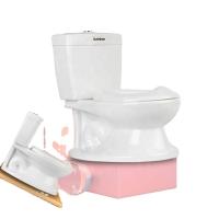 China Soft Baby Care Potty Seat for Children Toilet Training - White Potty with Pure Color Design for sale