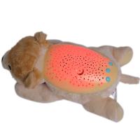 China Colorful  Infant Sleep Soother Soft Plush Toy Cute Puppy Slumber Buddies for sale