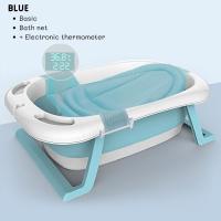 China 85*53*25cm Open Size Foldable Baby Bathtub With Stand Durable And OEM/ODM Support for sale