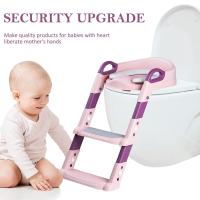 China 1-10 Years Old Children'S Baby Potty Training Ladder Step Up Seat Customized Logo for sale