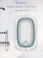 China BPA Free Foldable Plastic Infant Bathtub  Comfortable Childrens Bathtub for sale