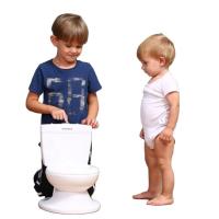China Pure Color Baby Potty Seat Trainer for Toddlers in White Blue Pink Design for sale