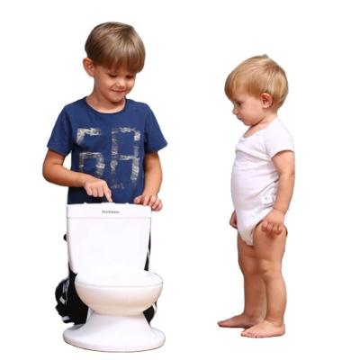 China Pure Color Baby Potty Seat Trainer for Toddlers in White Blue Pink Design for sale