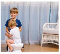 China White Children Toilet Training Potty Baby Trainning Seat with EN71 Certification for sale