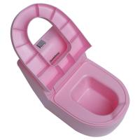 China Pink Eco Friendly Baby Potty Training Seat with EN-71 Certification for sale