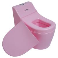 China Pink Plastic Baby Potty Seat for Customized Children Toilet Training with Custom Logo Accepted for sale