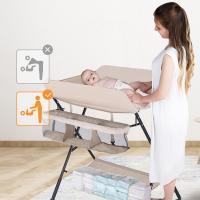 China Home School Confinement Center Baby Changing Table Newborn Baby Foldable Diaper Changing Table for sale