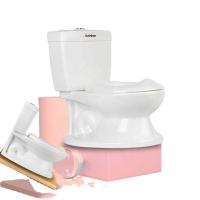 China Print Pattern White Plastic Baby Toilet Potty with EN71 Test for sale