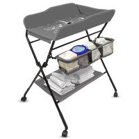 China Multipurpose Portable Diaper Changing Station Baby Care Desk 75*65*95cm for sale