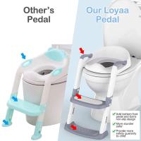 China PP Plastic Children Potty Training Seat With Step Stool OEM&ODM  Acceptaple for sale
