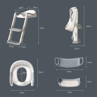 China PP Plastic Children Potty Training Seat With Step Stool OEM&ODM  Acceptaple for sale