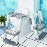 China PP Plastic Children Potty Training Seat With Step Stool OEM&ODM  Acceptaple for sale