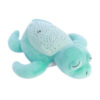 China Preschoolers Cute Stuffed Animal Turtle With Musical Soother And Night Light for sale
