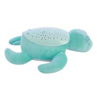 China Preschoolers Cute Stuffed Animal Turtle With Musical Soother And Night Light for sale