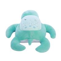 China Preschoolers Cute Stuffed Animal Turtle With Musical Soother And Night Light for sale
