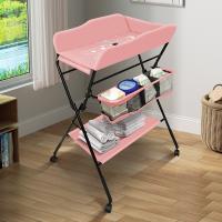 China Home School Confinement Center Baby Changing Table Newborn Baby Foldable Diaper Changing Table for sale