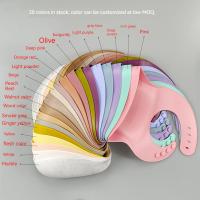 China Printed Soft Baby Silicone Bib With Food Catcher BPA Free 300*23cm for sale