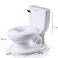 China Customizable White Print Baby Training Potty Toilet with EN71 Test for Infant Toilet Training for sale