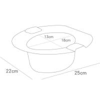 China Customizable White Print Baby Training Potty Toilet with EN71 Test for Infant Toilet Training for sale