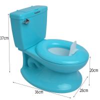 China Eco Friendly Blue Pink White Baby Potty Toilet with Custom Logo for Effective Potty Training for sale