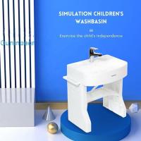 China OEM ODM Acceptable CPC 2023 Style Emulation Hand Wash Stand For Children Baby Wash Basin for sale