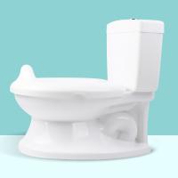 China Children Simulation Baby Training Potty in White/Blue/Pink Color for sale