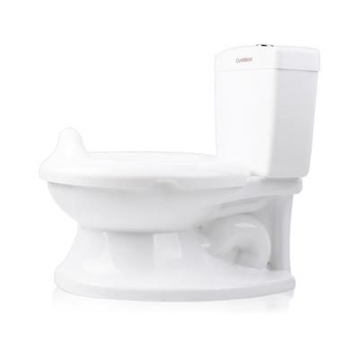 China Blue White Pink Plastic Baby Potty Toilet Trainer with Customized Logo for sale