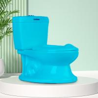 China Customizable Logo White Blue Pink Baby Potty Trainer with EN71 Certification for sale
