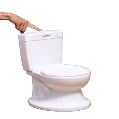 China White Baby Potty Toilet with EN71 Test Certification - Printed Design for sale