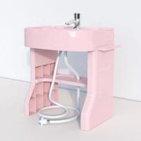China CPC Eco-Friendly Kids Wash Basin Polyester Children Tooth Brushing Table for sale