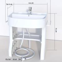 China Customized Logo Plastic Kids Wash Basin Pedestal Sink Popular Design for sale