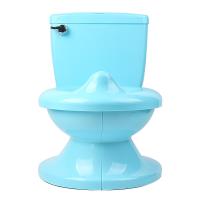 China Custom Logo Print Blue Baby Potty Toilet with EN71 Certified Materials for sale