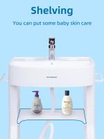 China OEM / ODM Baby Wash Basin With Stand Kids Hand Cleaning Sink Popular Sanitary Wares for sale