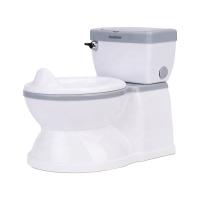 China Eco Friendly Gray Printed Kids Toilet for Baby Training - EN-71 Certified Seat for sale