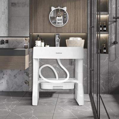 China Customized Logo Plastic Toddler Wash Basin Sink For Training Washtable for sale