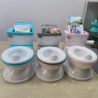 China Custom Logo Baby Potty Toilet Trainer EN71 Certified Solid PP Plastic in Multiple Colors for sale