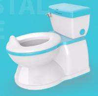 China Custom Logo Baby Potty Toilet Trainer EN71 Certified Solid PP Plastic in Multiple Colors for sale
