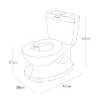 China Simulation Style Plastic Baby Potty Toilet with Customized Logo for sale