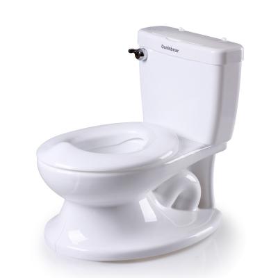 China Comfortable Handle Button Baby Potty Toilet with Ouninbear Logo for sale