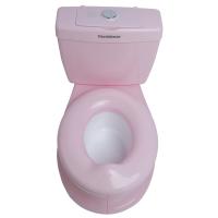 China Eco Friendly Pink Baby Potty Seat with Custom Logo for Training Toddler Toilet Pot for sale