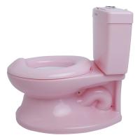 China Eco Friendly Pink Baby Potty Seat with Custom Logo for Training Toddler Toilet Pot for sale
