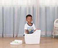 China Eco Friendly Baby Potty Toilet with Print Pattern - EN-71 Certified for sale