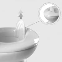 China PP Baby Potty Toilet Seat with Custom Logo Design EN-71 Certified Lightweight for Kids for sale