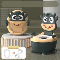 China Cow Shape Cartoon Baby Potty Toilet with EN71 Test Certification for sale