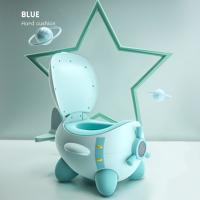 China Cartoon Airplane Shape Baby Potty Training Toilet with Custom Logo for EN71 Testing for sale