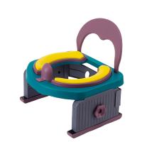 China Solid Pattern Eco Friendly Baby Potty Toilet in Oriental Cherry/Sea Blue/Gray for sale