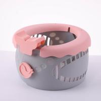 China Custom Logo Baby Toilet Potty in Serenity Blue Ocean Friendly PP TPE for Potty Training for sale