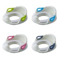 China Eco Friendly Printed Blue/Pink/White Potty Training Seat for Toddlers for sale
