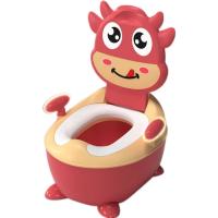 China Cow Shape Dark Green Red Baby Training Potty with EN71 Test Certificate for sale